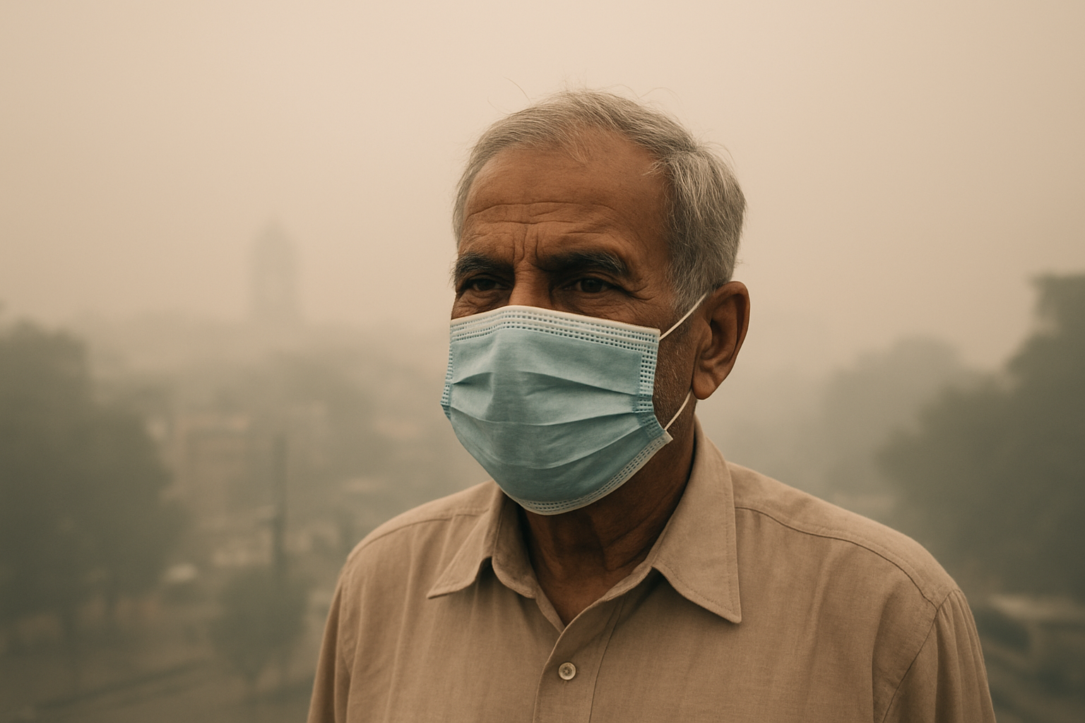 How Delhi’s Air Pollution Affects Elderly Respiratory Health?