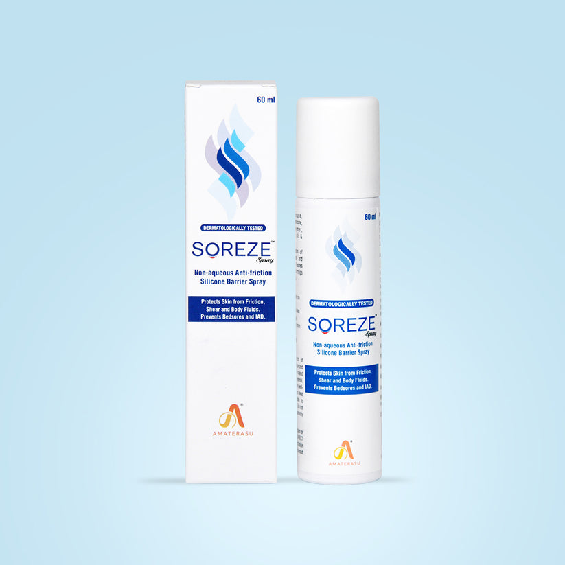 Soreze Spray - India's No.1 Bedsore and Adult Diaper Rash Prevention Spray