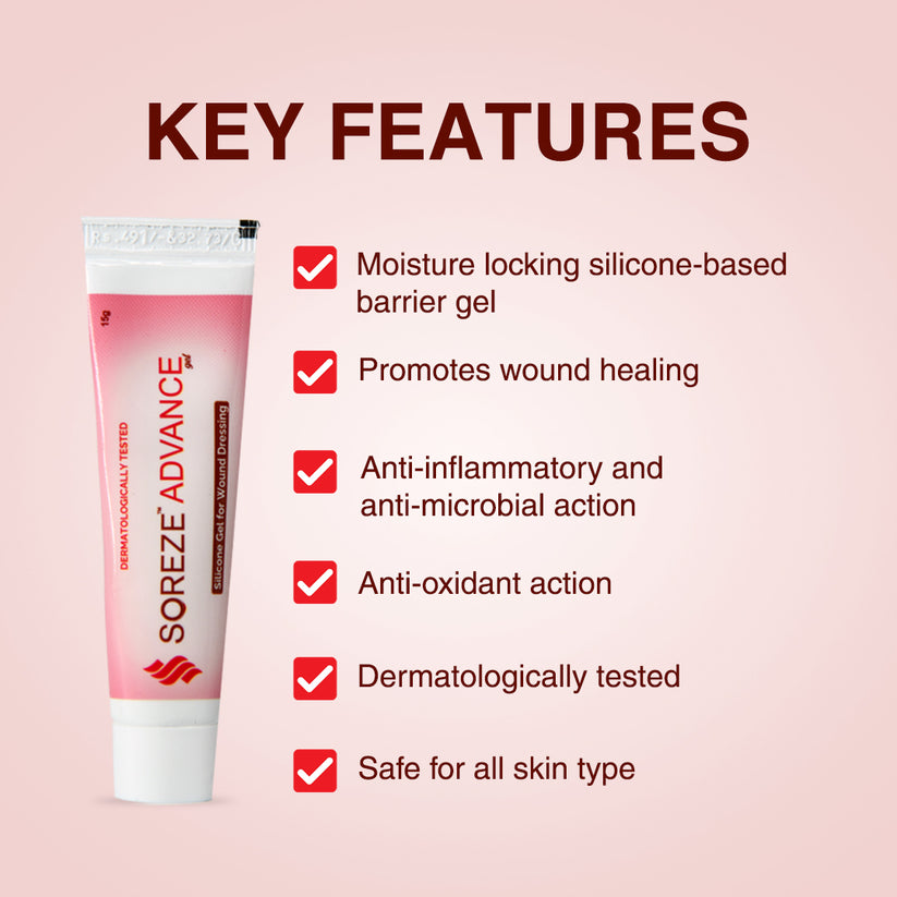 Soreze Advance Gel for Bedsore Treatment & Wound Care