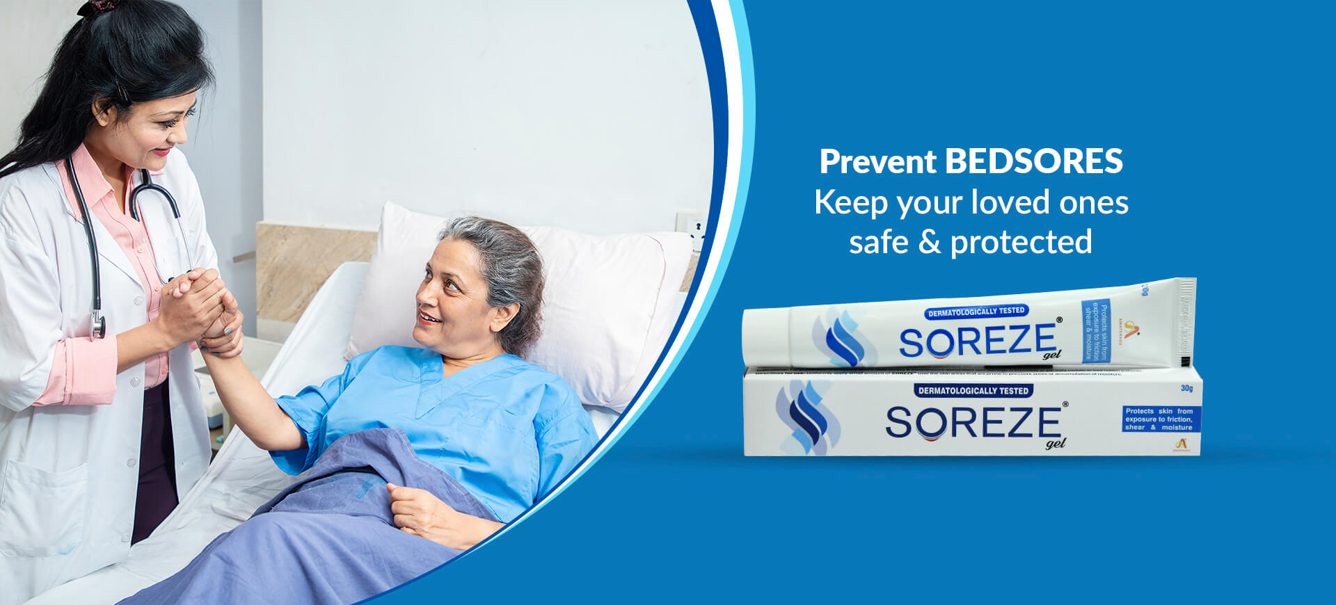 Soreze Gel | Bedsore & Adult Diaper Rash Gel | Official Online Store