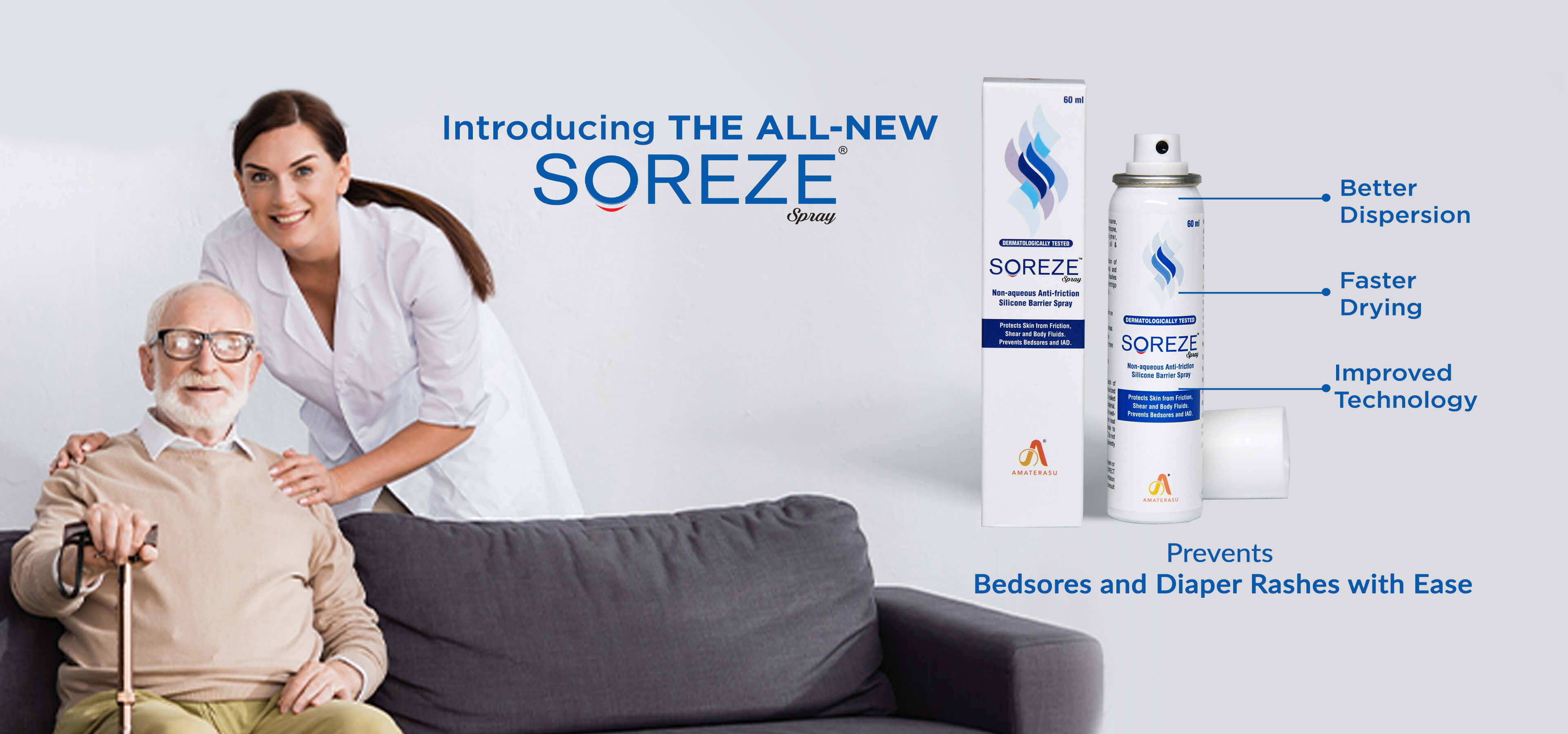 Best Solution for Bedsores & Adult Diaper Rash | SorezeCare