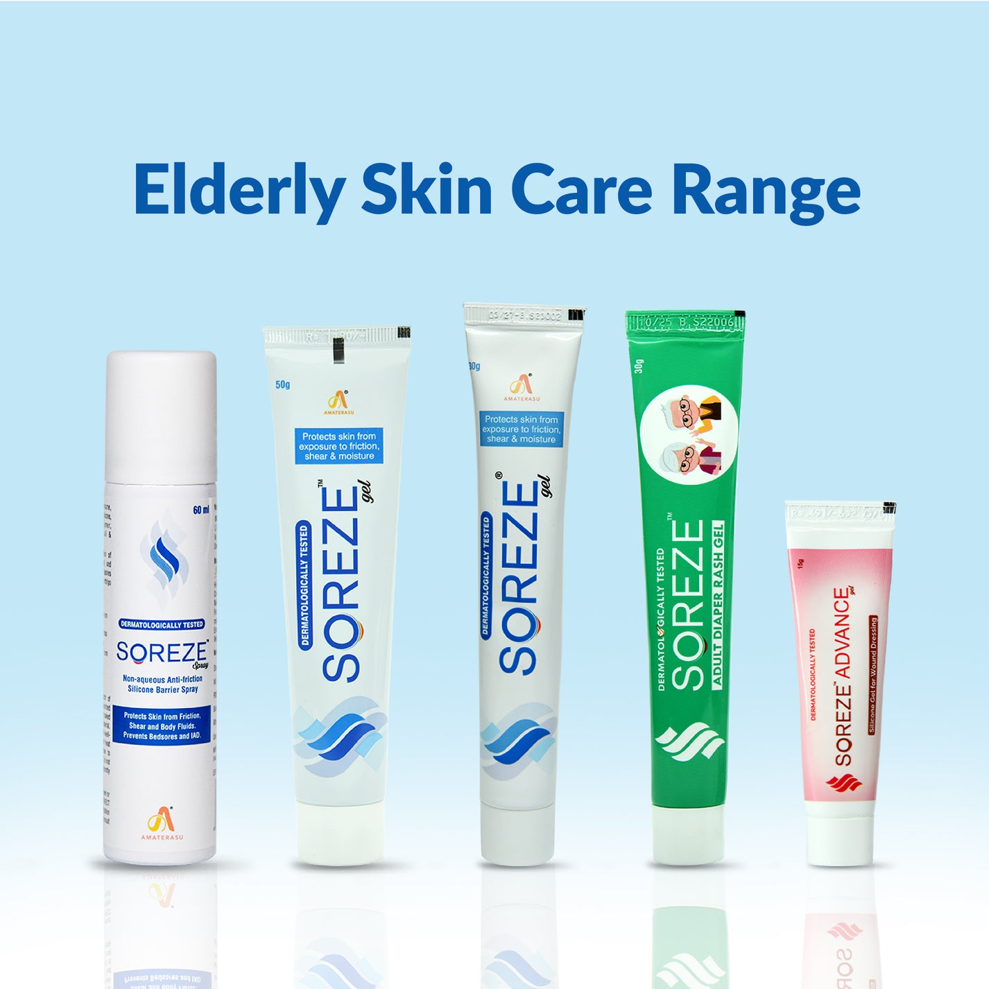 Soreze Spray - India's No.1 Bedsore and Adult Diaper Rash Prevention Spray